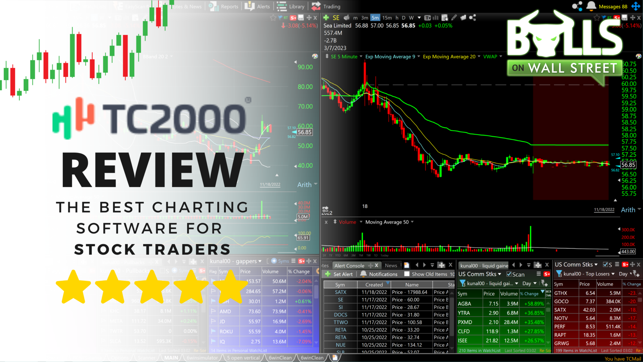 TC2000 Review: Best Charting Software For Stock Traders 2023 | Bulls on ...